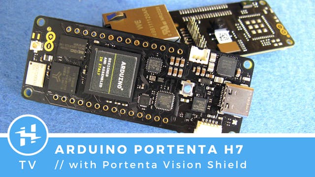 🔎 Arduino Portenta H7 and Vision Shield - Hackster.io