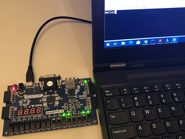 UART Interface in VHDL for Basys3 Board - Hackster.io