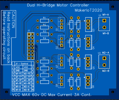 PCB Files for Dual H-Bridge - Final Part - Hackster.io