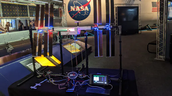 Celebrating the 20th Anniversary of the ISS with a Scale Model Synced ...