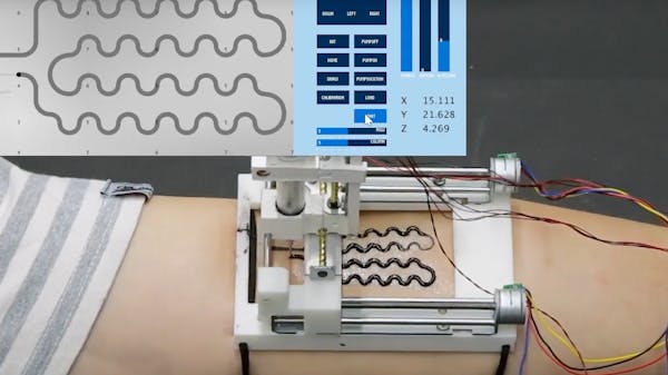 The BodyPrinter Prints Circuits Directly Onto Your Body - Hackster.io