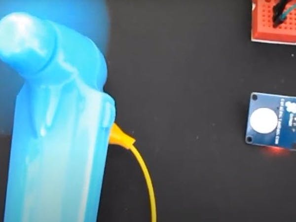 Arduino Handheld Fan With Capacitive Touch Switch