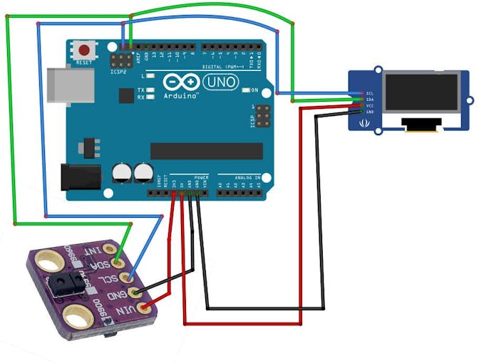 Distance Proximity Measurement With Gesture Sensor APDS9960 - Arduino ...