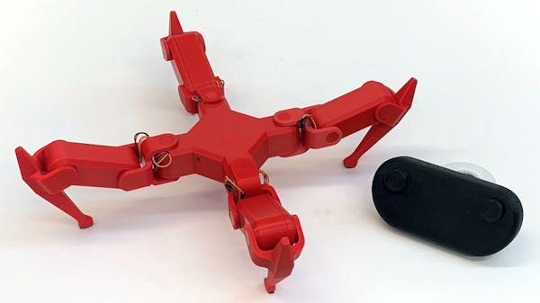 Arduino-Compatible PEDRO Offers a Ready-to-Run Quadruped Robot Platform ...
