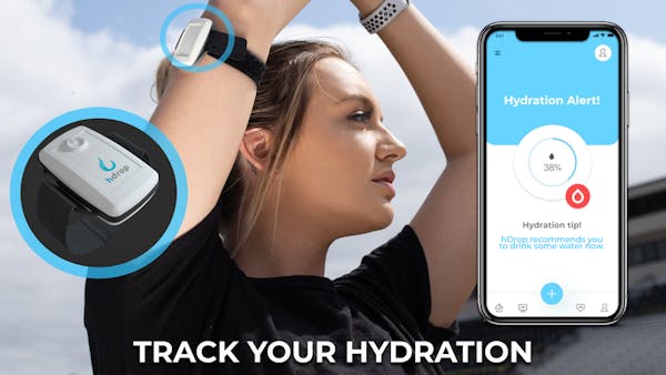 Sweat-Monitoring hDrop Wearable Aims to Give You Real-Time Insights ...