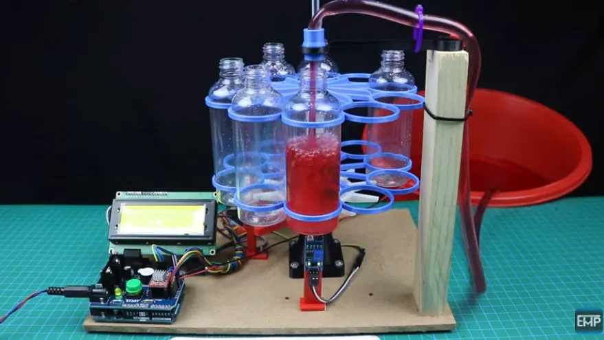 Liquid Filling Machine Using Arduino Flow Rate Sensor, 49% OFF
