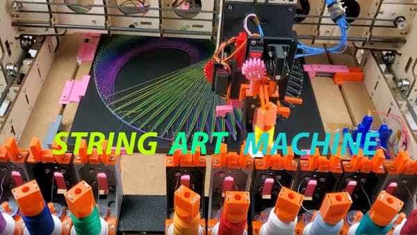 'String' Together a Work of Art with This String Art Machine - Hackster.io
