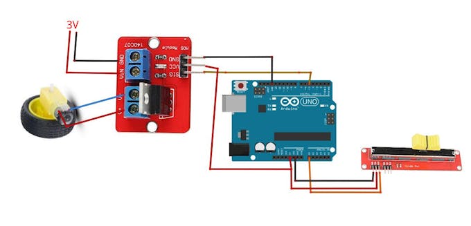 DC MOTOR MOSFET Control Speed Using Arduino - Arduino Project Hub