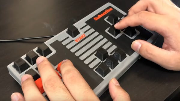 3D-Printed Smash Brothers “Hit Box” Controller - Hackster.io