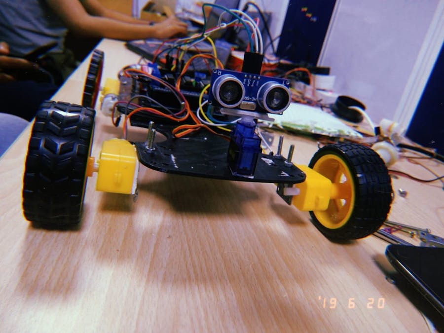 Obstacleavoidingcar Arduino Project Hub 6972