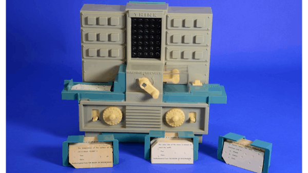This 3D-Printed Machine Pays Homage to Hasbro’s Vintage Think-a-Tron ...