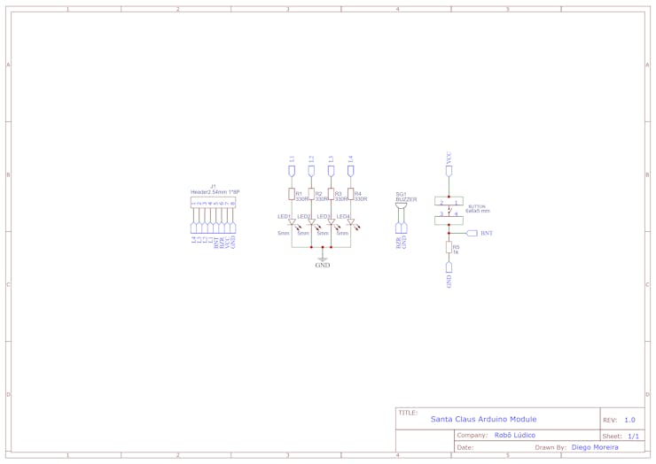Tree And Saint Claus Arduino Chstimas Project Details