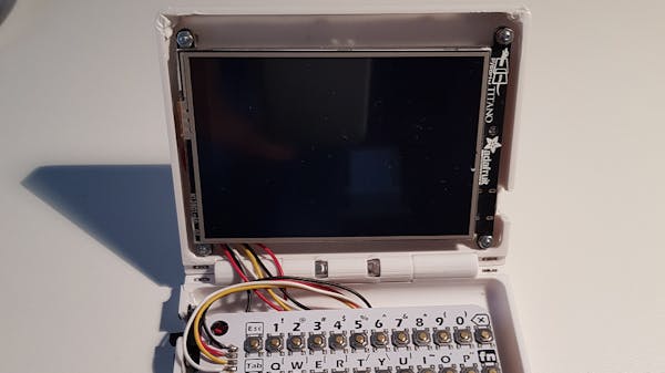 PortablePy Is an Ultra-Compact Clamshell Microcomputer with a Full ...