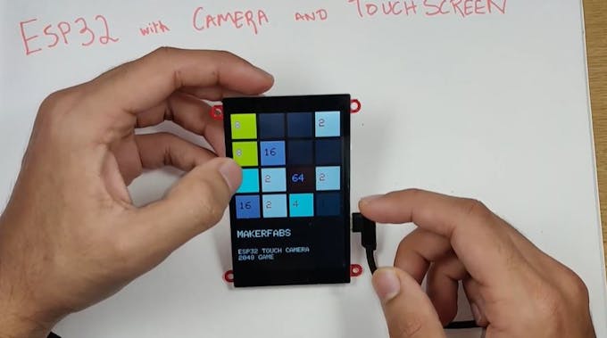 ESP32 Touchscreen Camera | ESP32 Gaming | DIY Digital Camera - Arduino ...