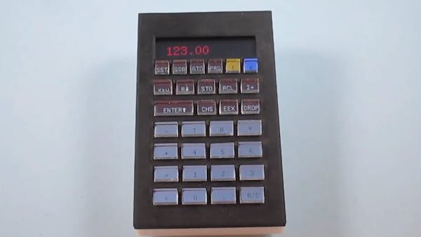 Tactile Touchscreen Calculator Brings a Retro Feel to Modern Technology ...
