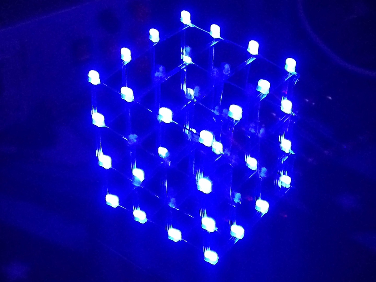Raspberry Pi 4x4x4 LED Cube - PiCube - Hackster.io