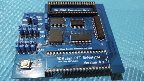 The ROMulan PET RAMulator Is a One-Stop RAM and ROM Replacement for ...
