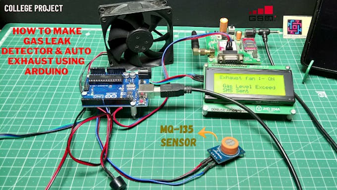 How To Make Gas Leak Detector And Auto Exhaust Fan Arduino Project Hub