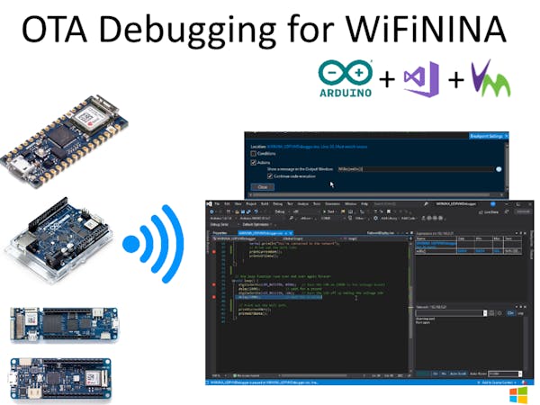Wifi Debugging For Wifinina Arduino Boards Arduino Project Hub