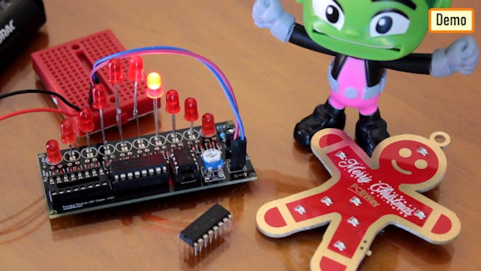 Led Chaser Circuits Using Ic4017 And Arduino Arduino Project Hub