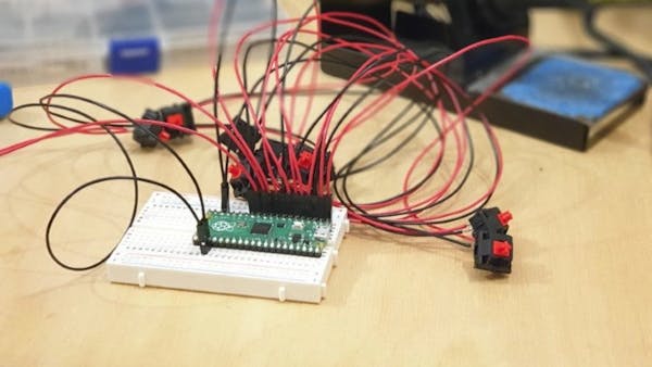 Pete Gallagher's Raspberry Pi Pico Stream Deck Aids OBS Work via a ...