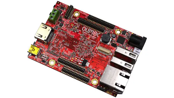 Olimex's Open-Hardware Industrial-Grade SBC, the STMP1-OLinuXino-LIME2 ...