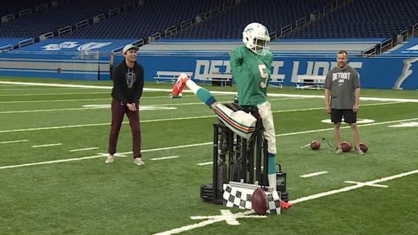 In Honor of Super Bowl LV, Mark Rober Built a Record-Setting Field Goal ...