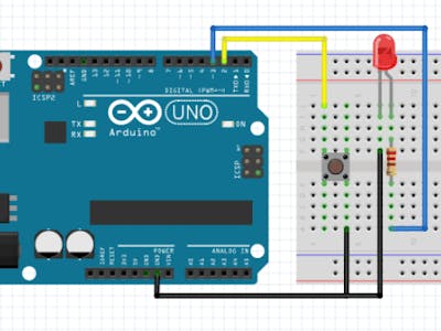 Led blink by botton - Arduino Project Hub