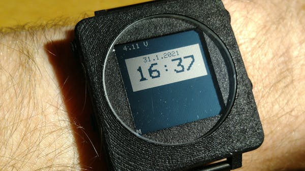 SUhr Is a BLE-Enabled, ATmega1284P-Powered Smartwatch - Hackster.io