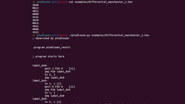 Thomas Roth's Piodisasm Is the First Disassembler for Raspberry Pi Pico ...