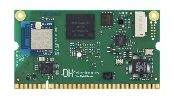 DH Electronics' DHCOM STM32MP1 Offers Three Arm Cores, a 3D GPU, and More on a SODIMM Module ...