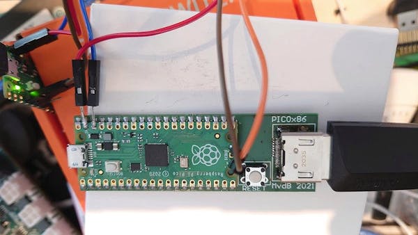 Mathijs van den Berg's PICOx86 Emulator Turns the Raspberry Pi Pico Into a Vintage 80186 PC ...