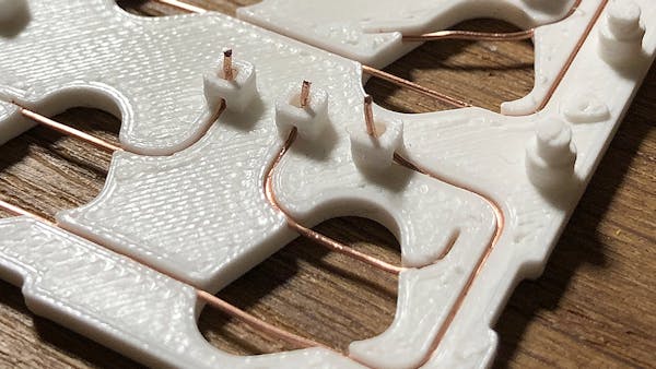 This Raspberry Pi Pico Based Macro Keyboard Features A 3d Printed Circuit Board