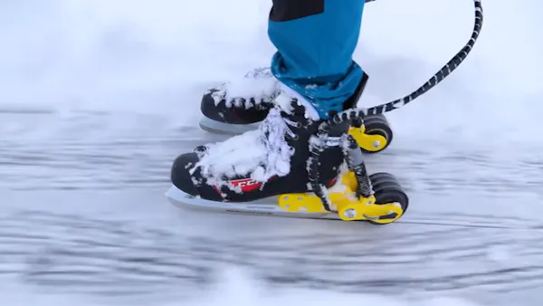 These Electric Ice Skates Finally Make the Sport Effortless - Hackster.io