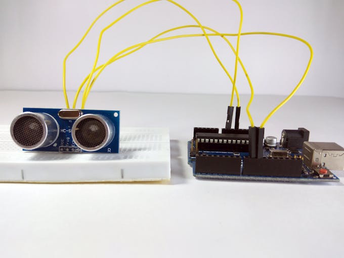 Arduino Ultrasonic Sensor With Serial Monitor Arduino Project Hub