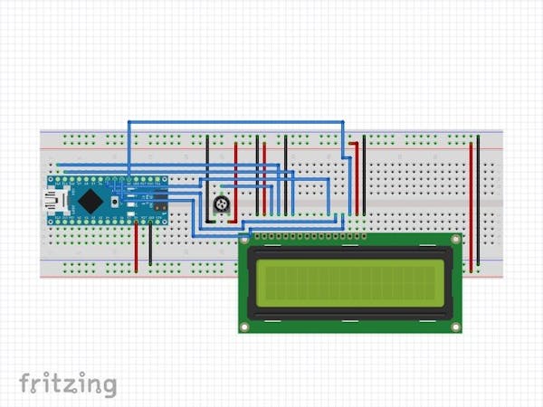 Arduino 16×2 Lcd Display Hello World Arduino Project Hub