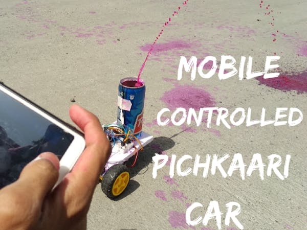 Mobile Controlled Car Using Arduino Nano Arduino Project Hub 