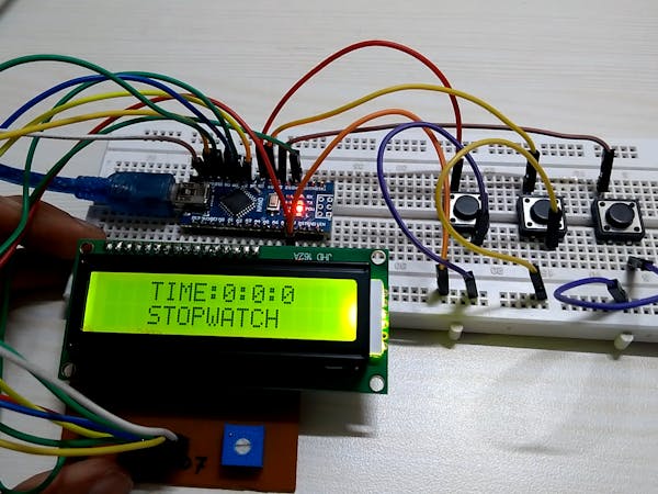 Make Your Own Stopwatch With Arduino - Arduino Project Hub