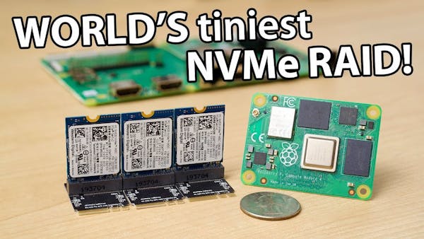 The World's Smallest NVMe RAID Array - Hackster.io