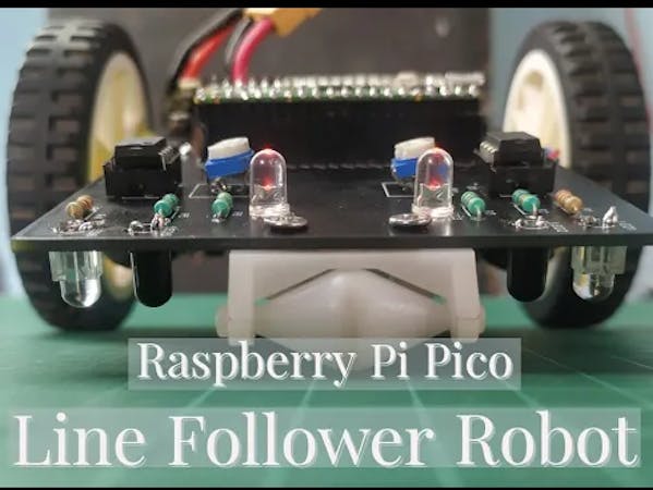 Line Follower Robot using Pico - Arduino Project Hub