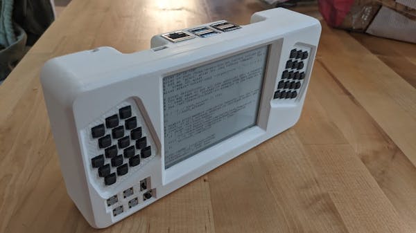 Paper Pi Is A Raspberry Pi Powered Handheld With An E Ink Display