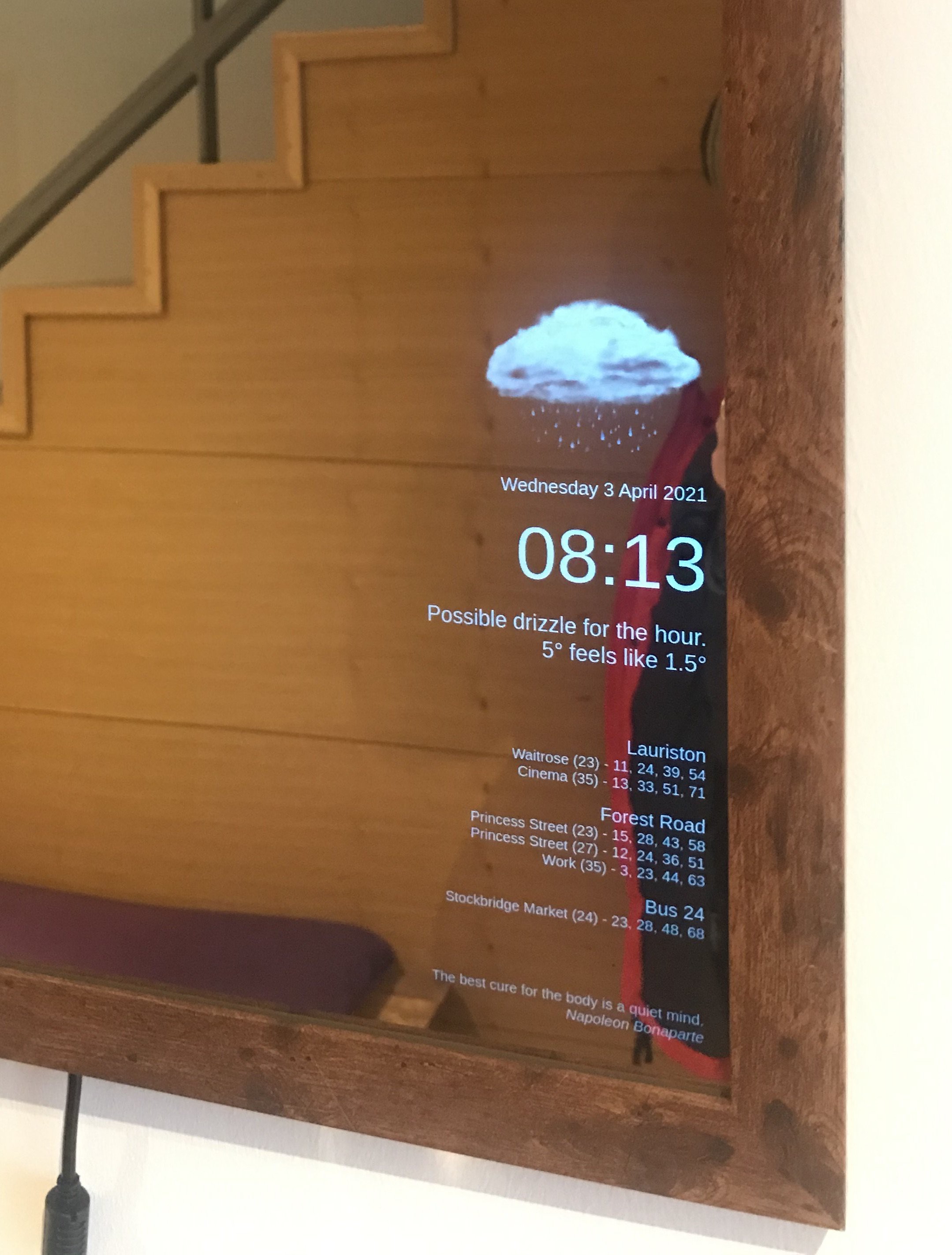 Smashed iPad Makes a Magic Mirror - Hackster.io