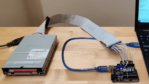 David Hansels Arduinofdc Converts An Arduino Into A Usb Floppy Drive Controller 