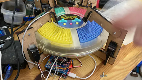 This Robot Can Play Simon Better Than Most of Us - Hackster.io
