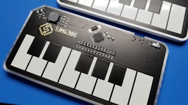 This PCB Puts a Polyphonic Piano in the Palm of Your Hand - Hackster.io