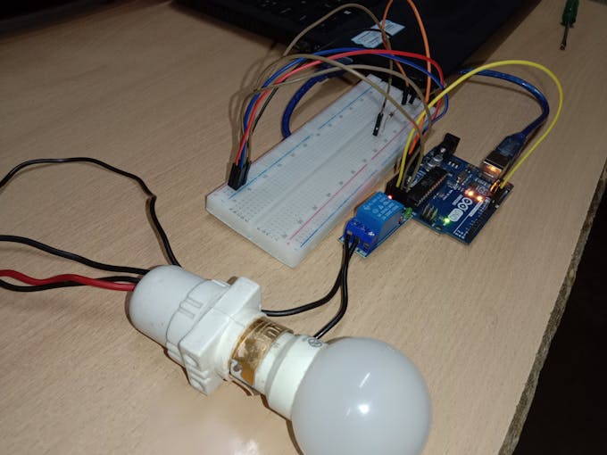 Smart Light using LDR, Relay & Arduino Uno - Arduino Project Hub