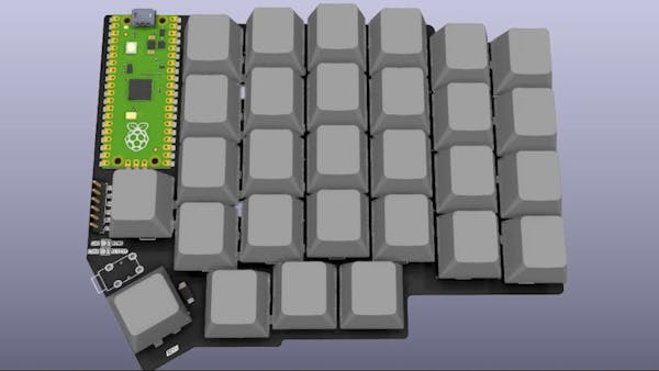 Matias N.'s Goji Keeb Is a Smart Raspberry Pi Pico-Powered Split ...