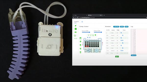 FlowIO Taps an Adafruit Feather Sense for Pneumatic Control of Soft Robots - Hackster.io