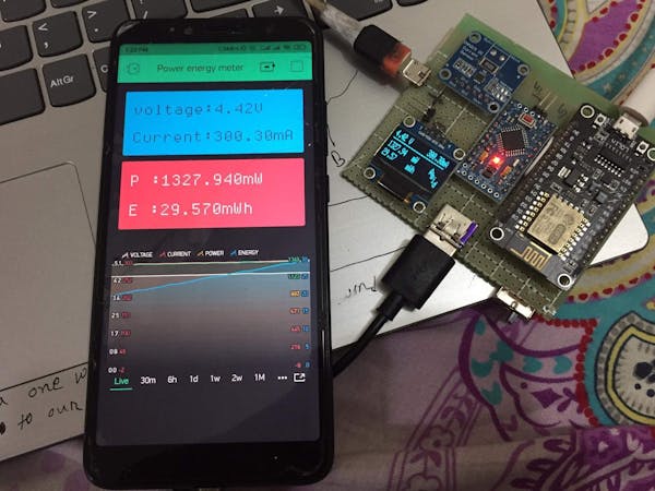 Iot Based Power And Energy Meter Arduino Project Hub 1034