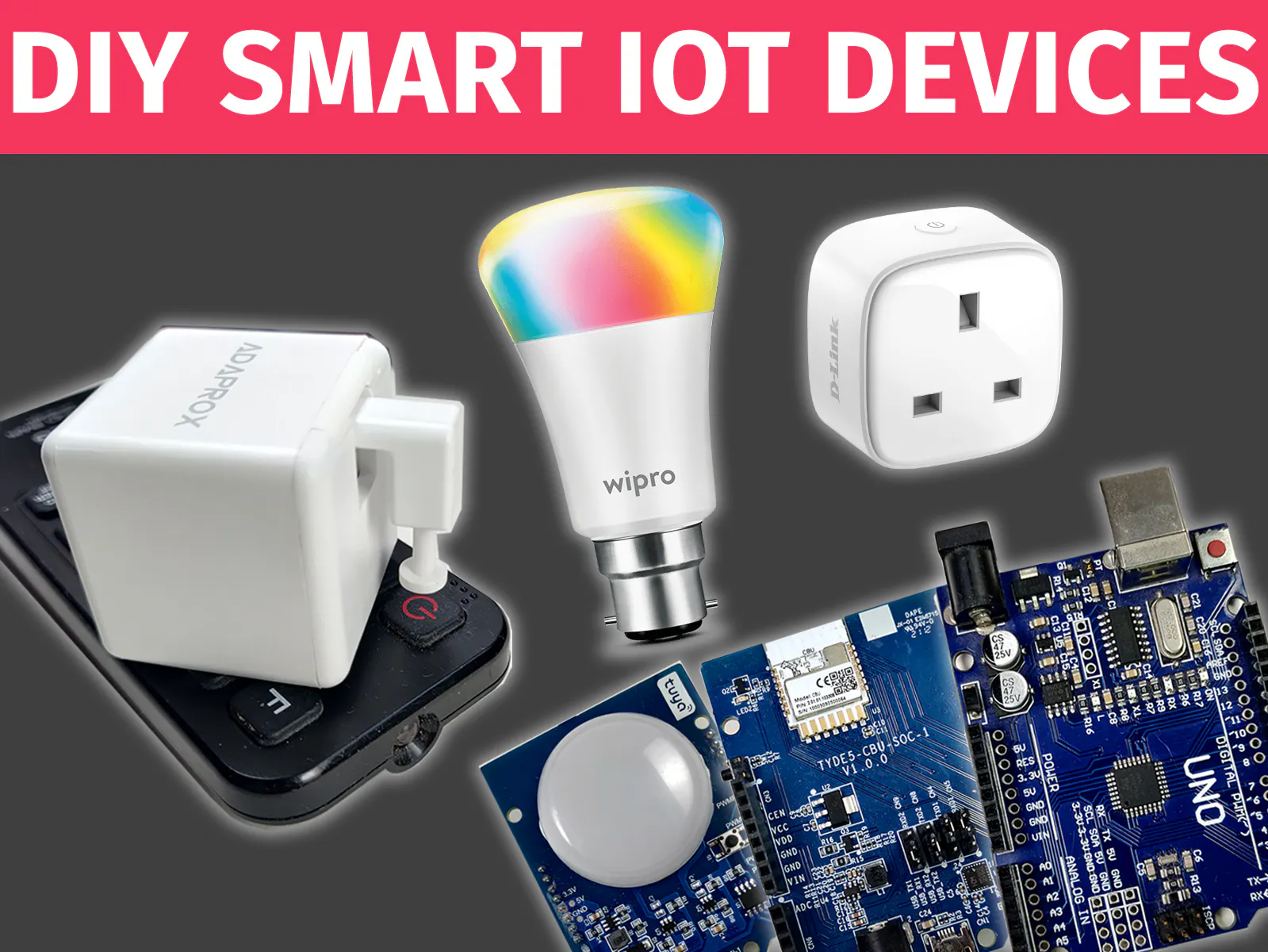 DIY Smart Plug and Bulb on Tuya IoT | Adaprox Fingerbot - Hackster.io